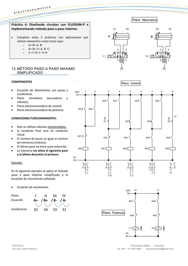 Electroneumatica basica | PDF