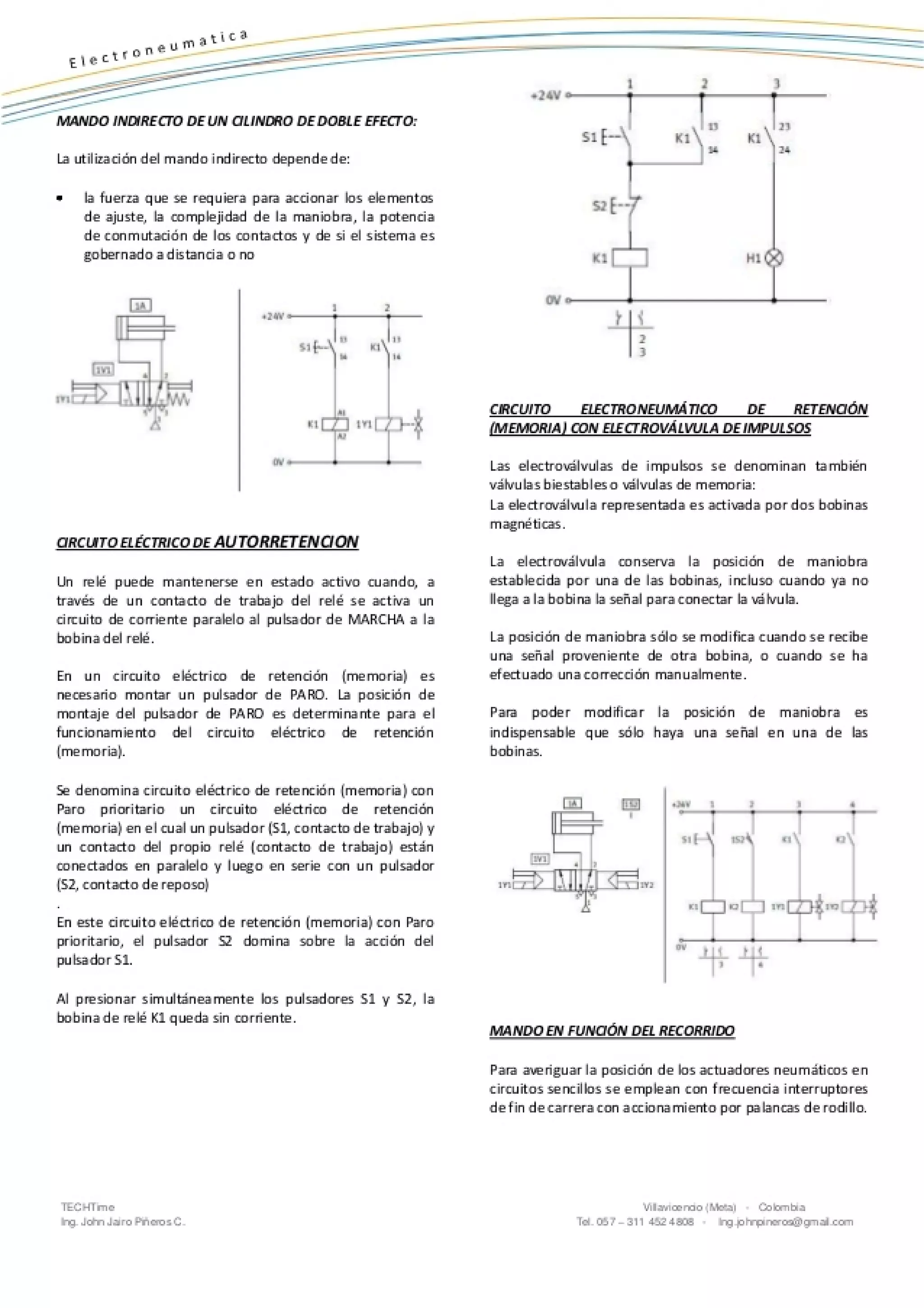 Electroneumatica basica | PDF
