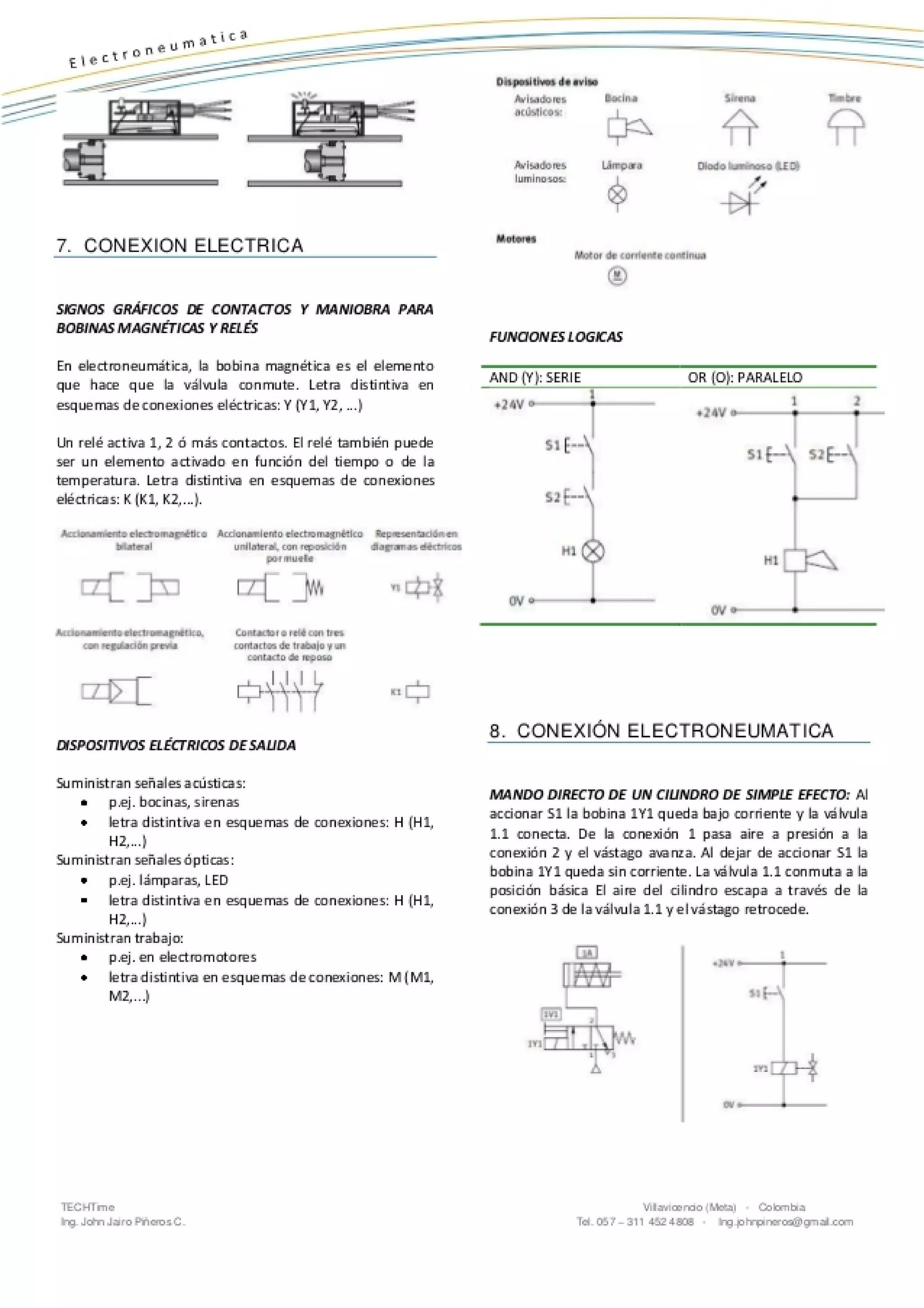 Electroneumatica basica | PDF