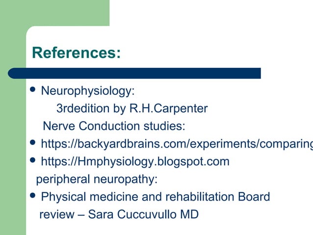 Electroneurography | PPT