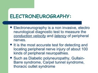 Electroneurography | PPT