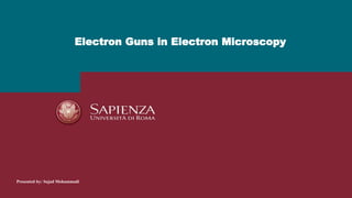 Electron gun | PDF