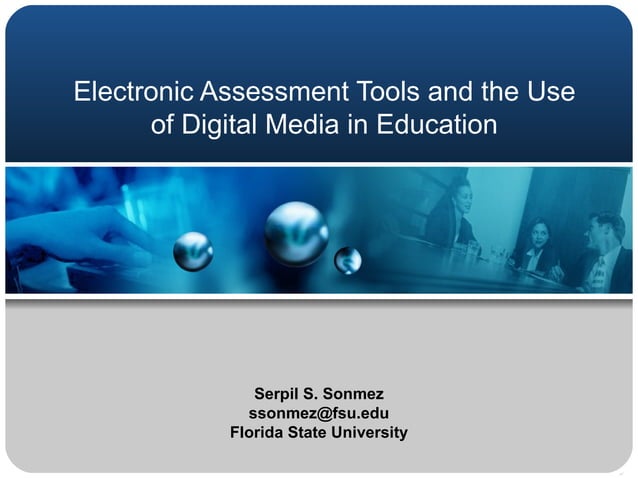Electronic Assessment Tools | PPT | Educational Assessment | Education