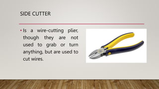 ELECTRONIC-BASIC-HAND-TOOLS.pptx Elxtech | PPTX