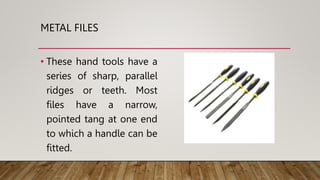 ELECTRONIC-BASIC-HAND-TOOLS.pptx Elxtech | PPTX