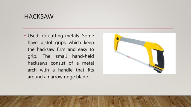 ELECTRONIC-BASIC-HAND-TOOLS.pptx Elxtech | PPTX | Jewelry Making | Arts and Crafts