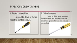 ELECTRONIC-BASIC-HAND-TOOLS.pptx Elxtech | PPTX