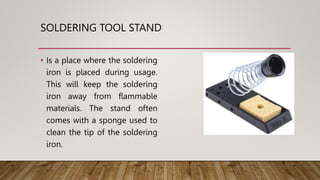 ELECTRONIC-BASIC-HAND-TOOLS.pptx Elxtech | PPTX