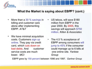 Electronic Bill & Payment | PPT