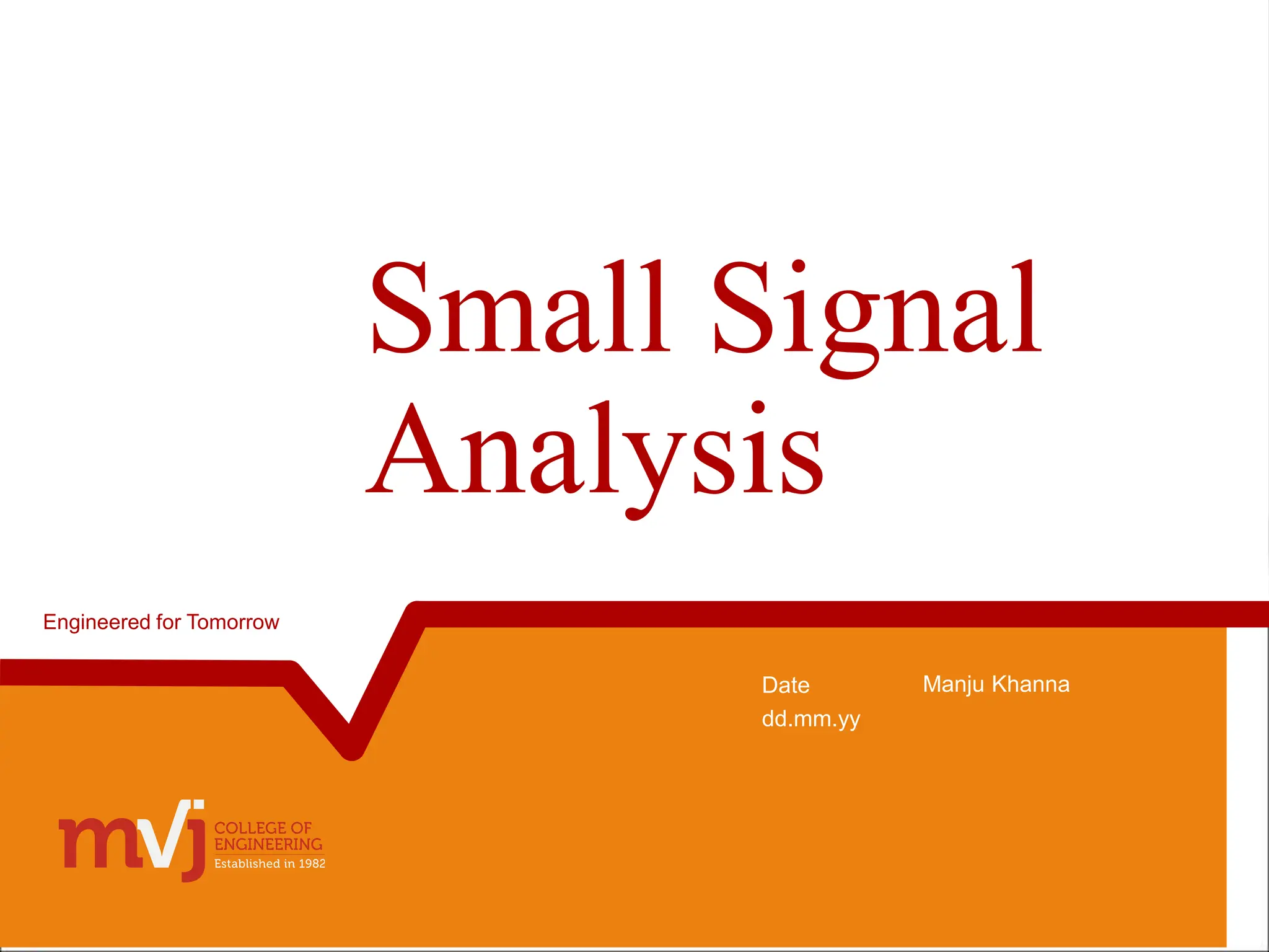 electronic-circuits_unit-4 small signal analysis.ppt