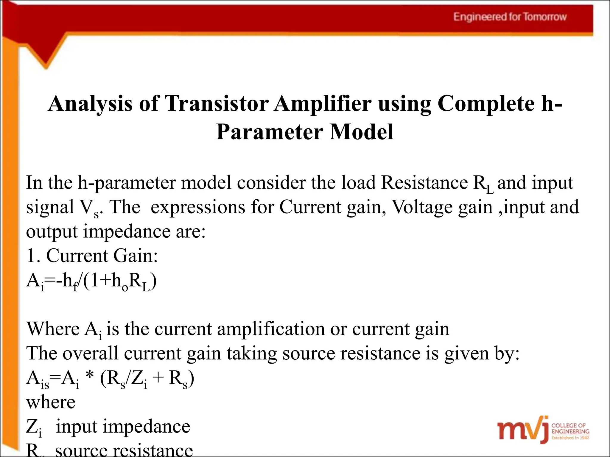electronic-circuits_unit-4 small signal analysis.ppt