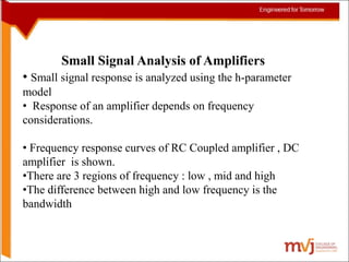 electronic-circuits_unit-4 small signal analysis.ppt