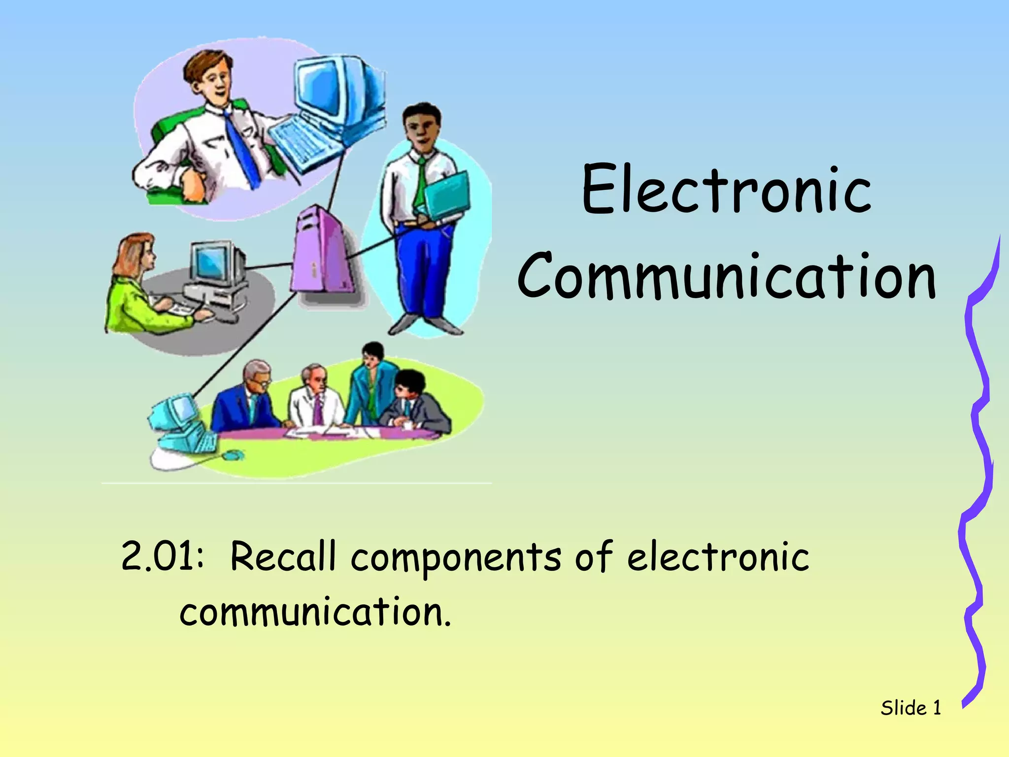 Electronic Communication | PPT