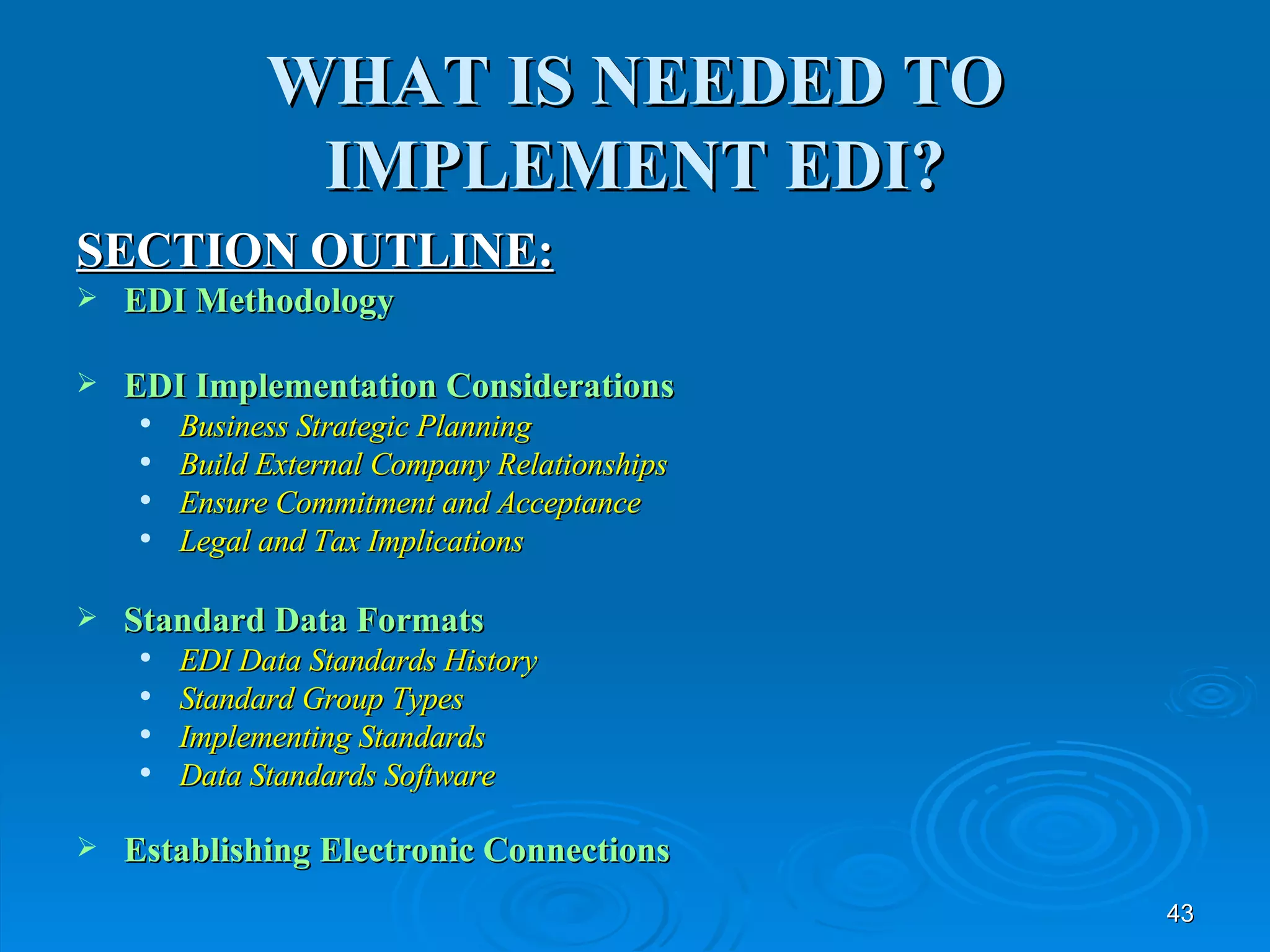 ELECTRONIC DATA INTERCHANGE | PPT