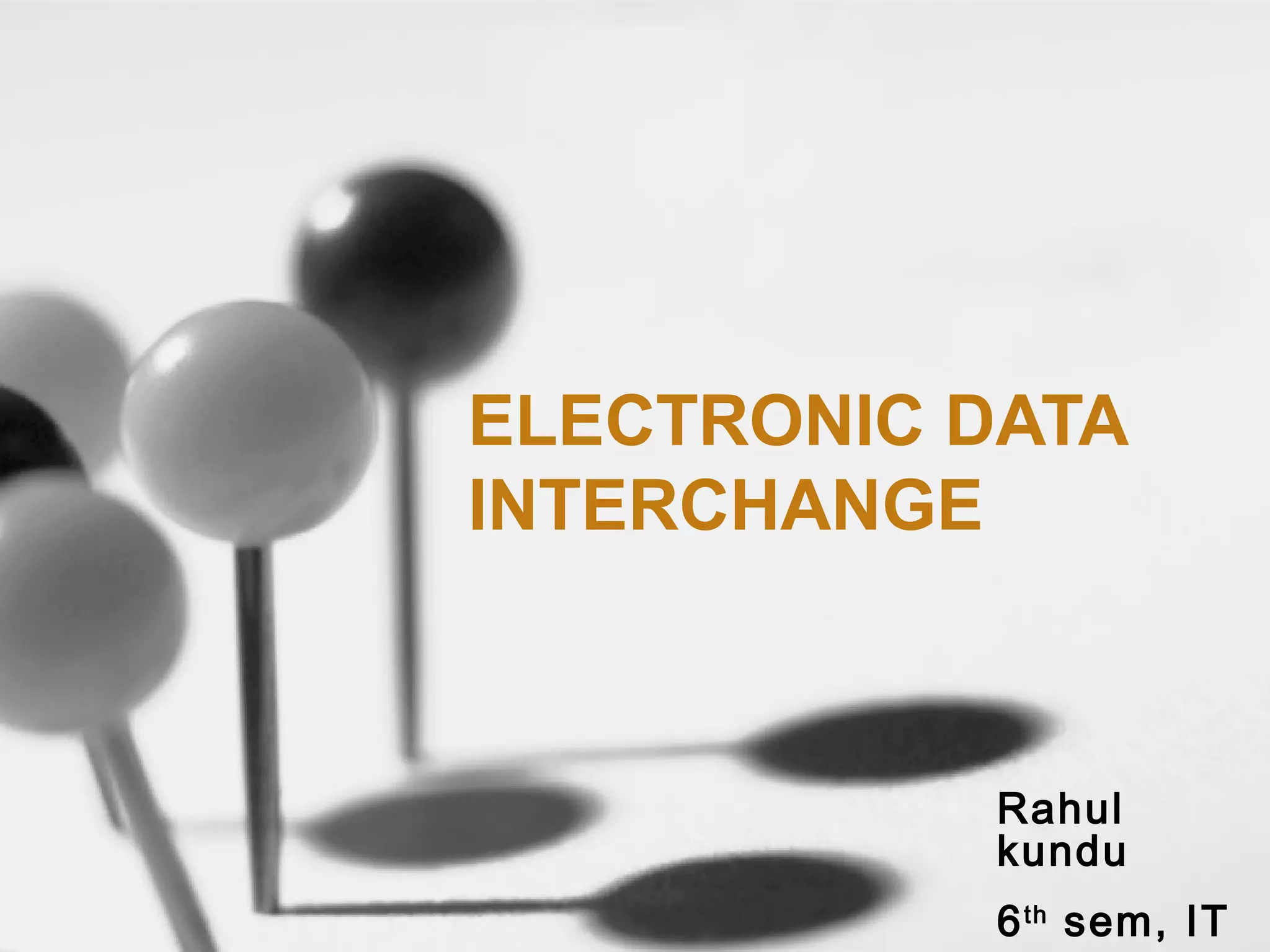 Electronic data-interchange slides | PPT