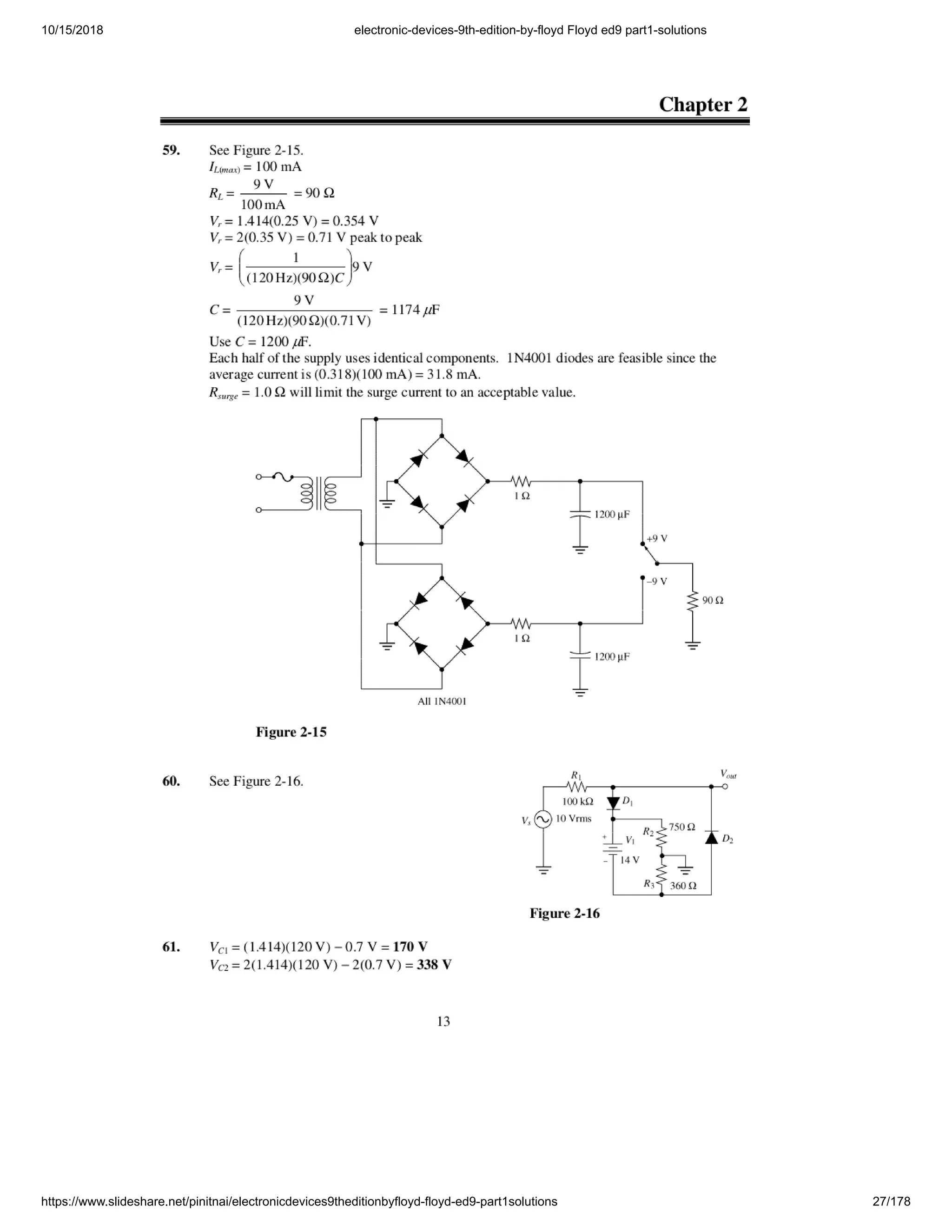 Electronic devices-9 e-floyd-solutions | PDF