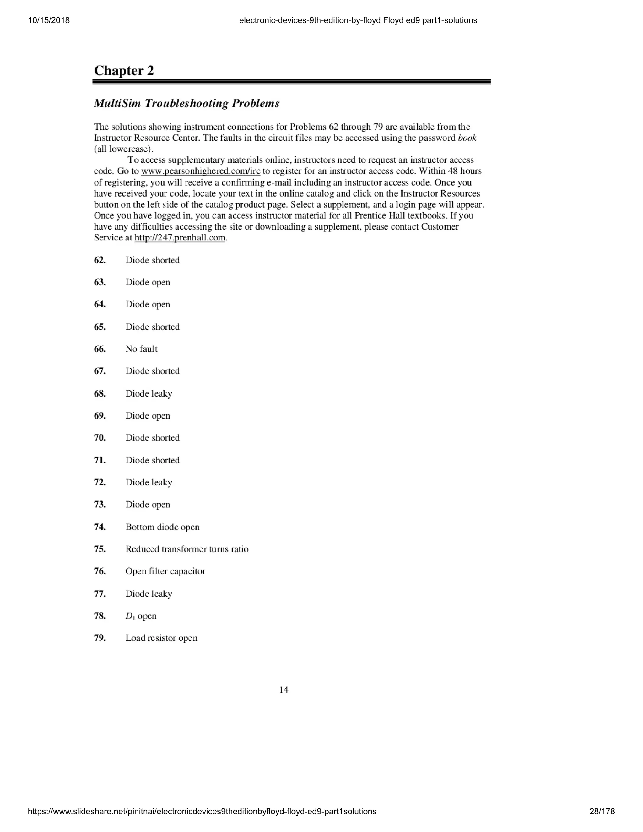 Electronic devices-9 e-floyd-solutions | PDF