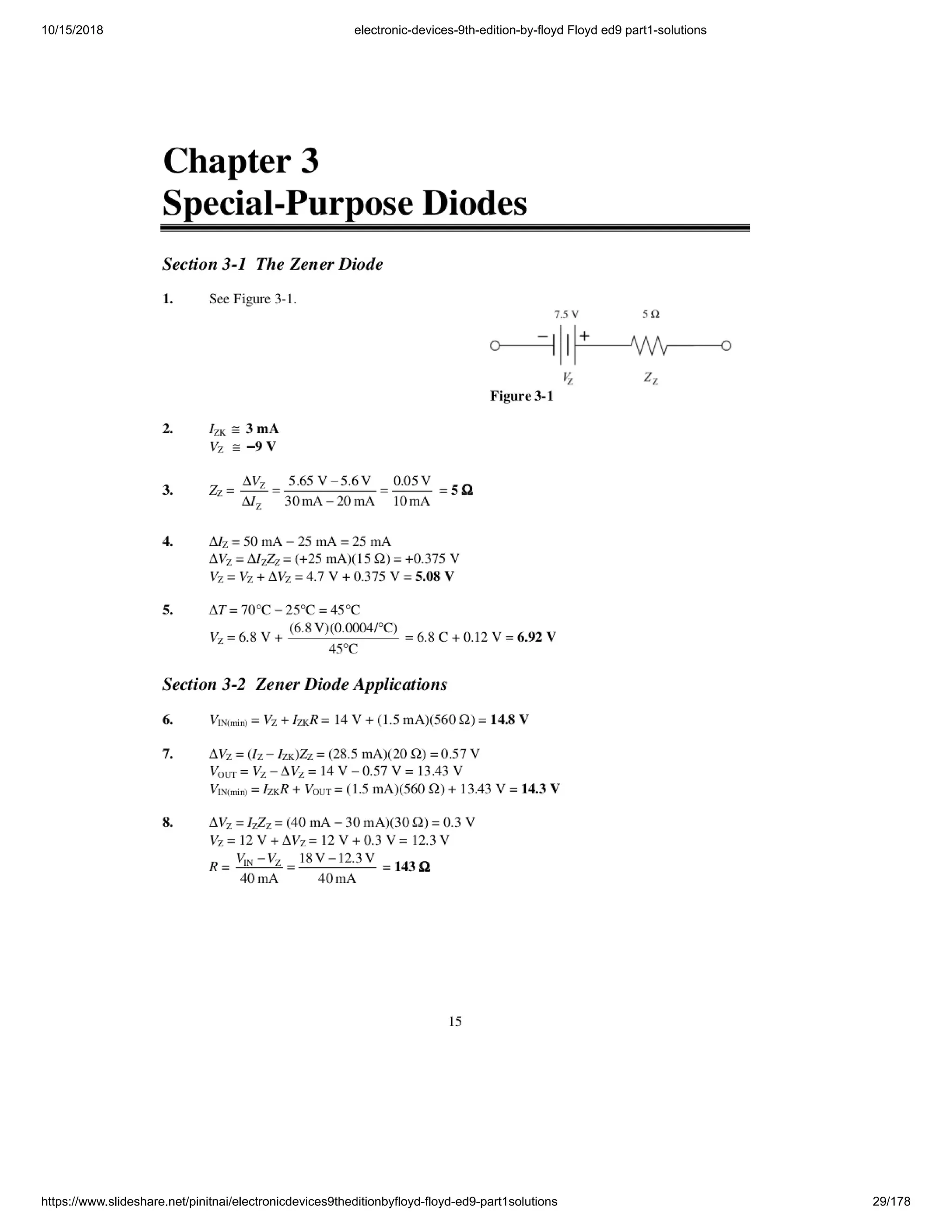 Electronic devices-9 e-floyd-solutions | PDF