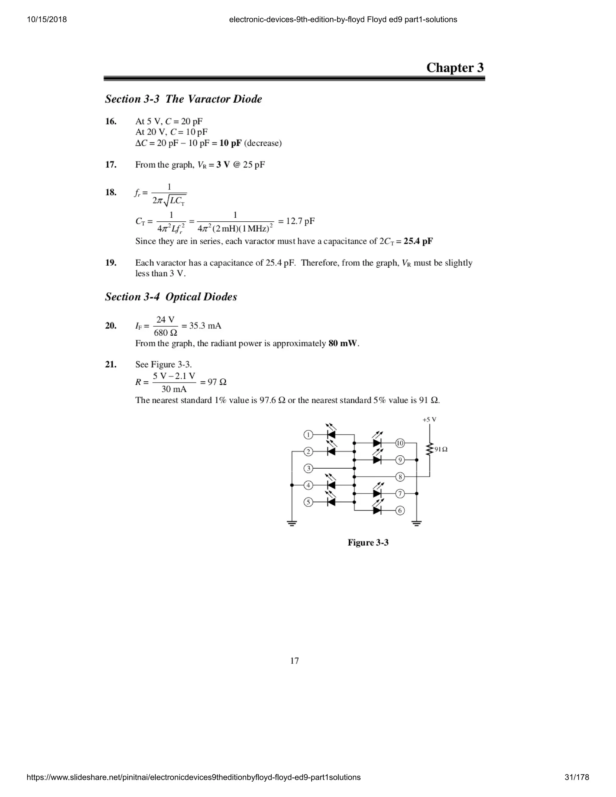 Electronic devices-9 e-floyd-solutions | PDF