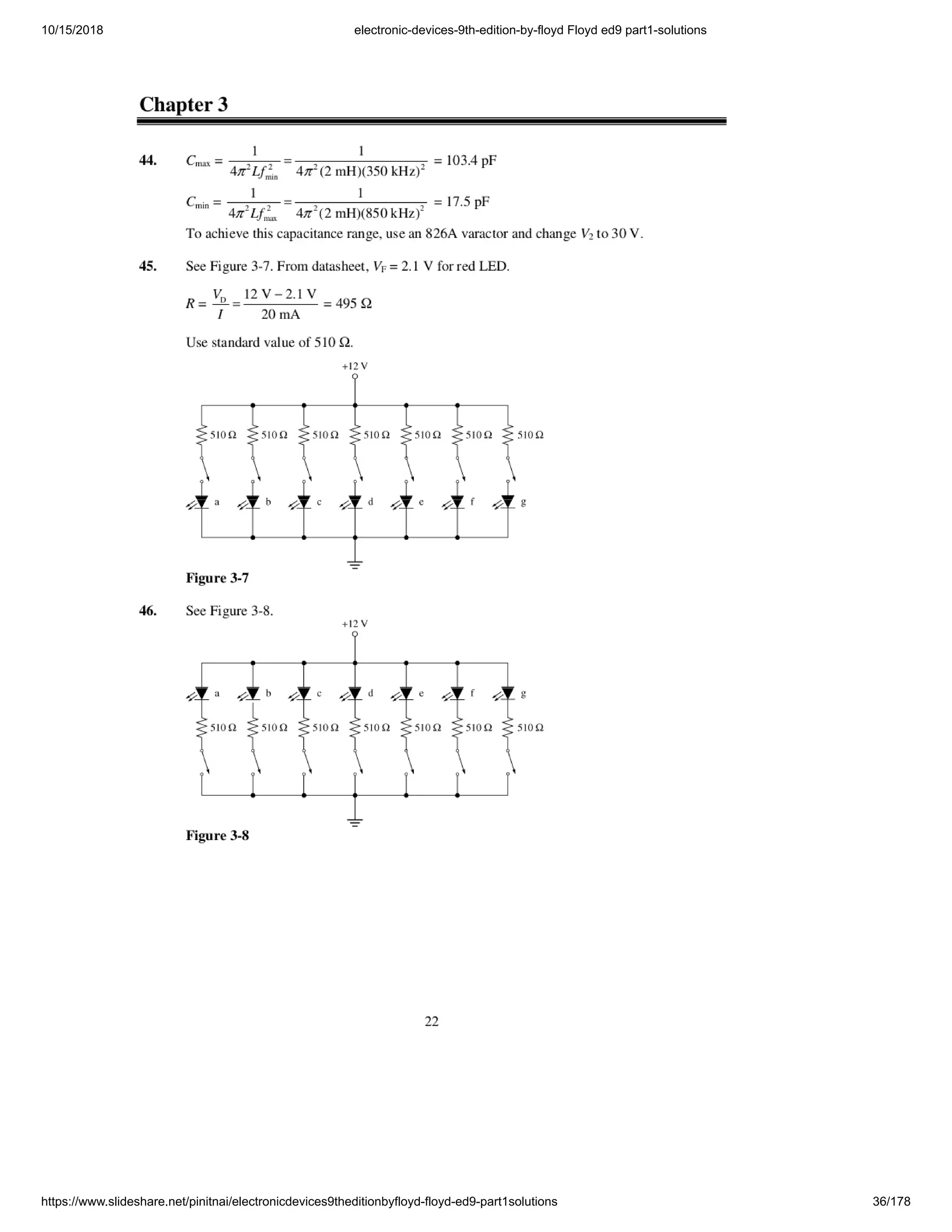 Electronic devices-9 e-floyd-solutions | PDF