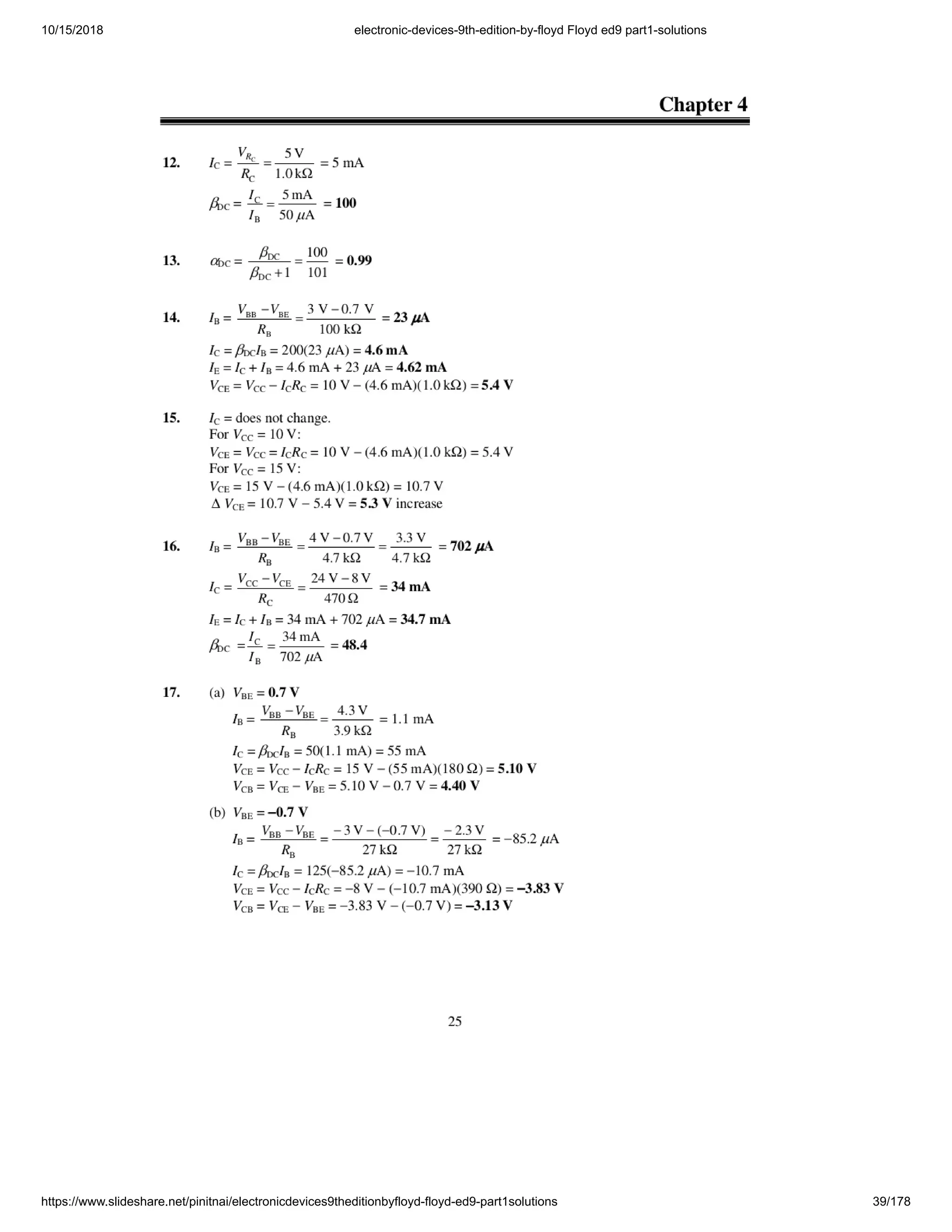 Electronic devices-9 e-floyd-solutions | PDF