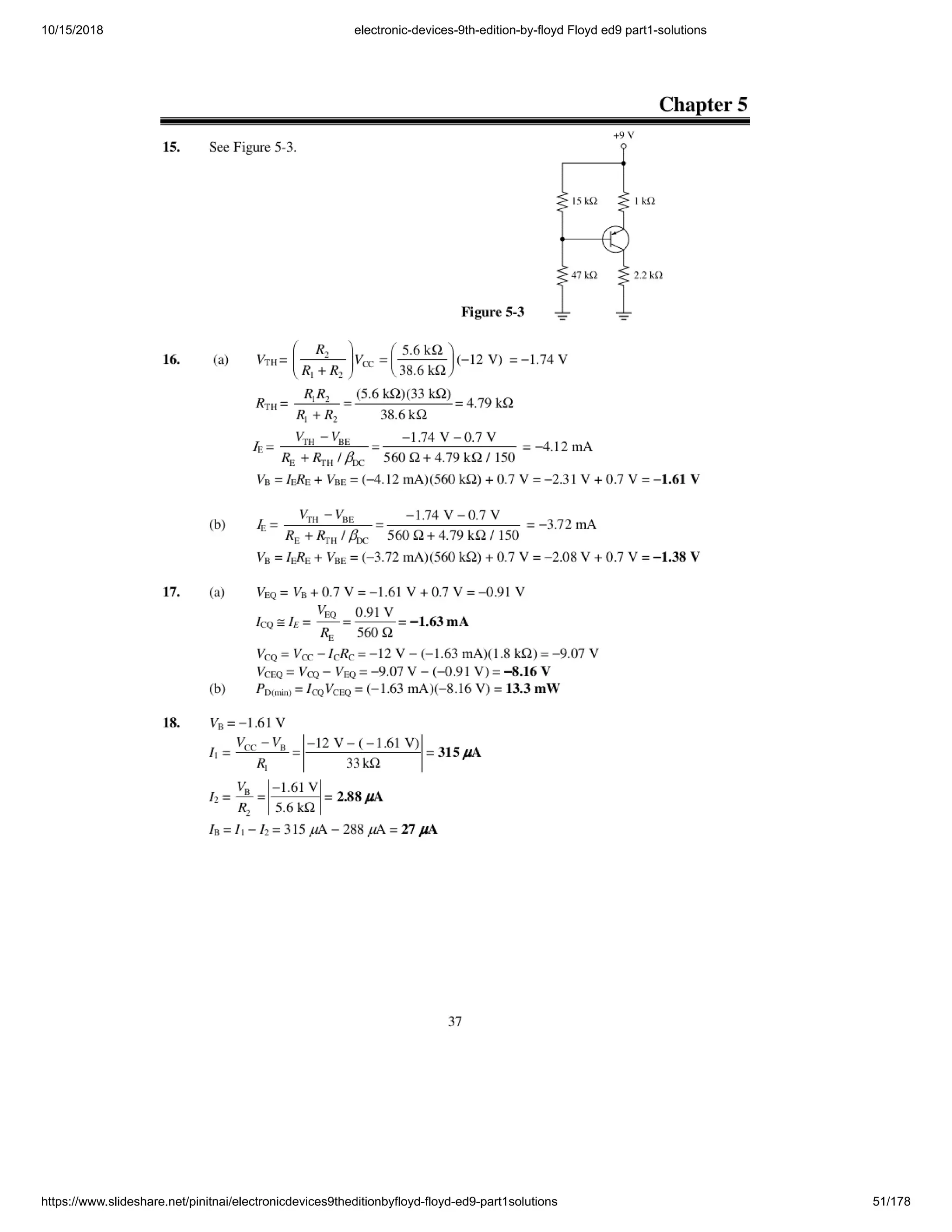 Electronic devices-9 e-floyd-solutions | PDF