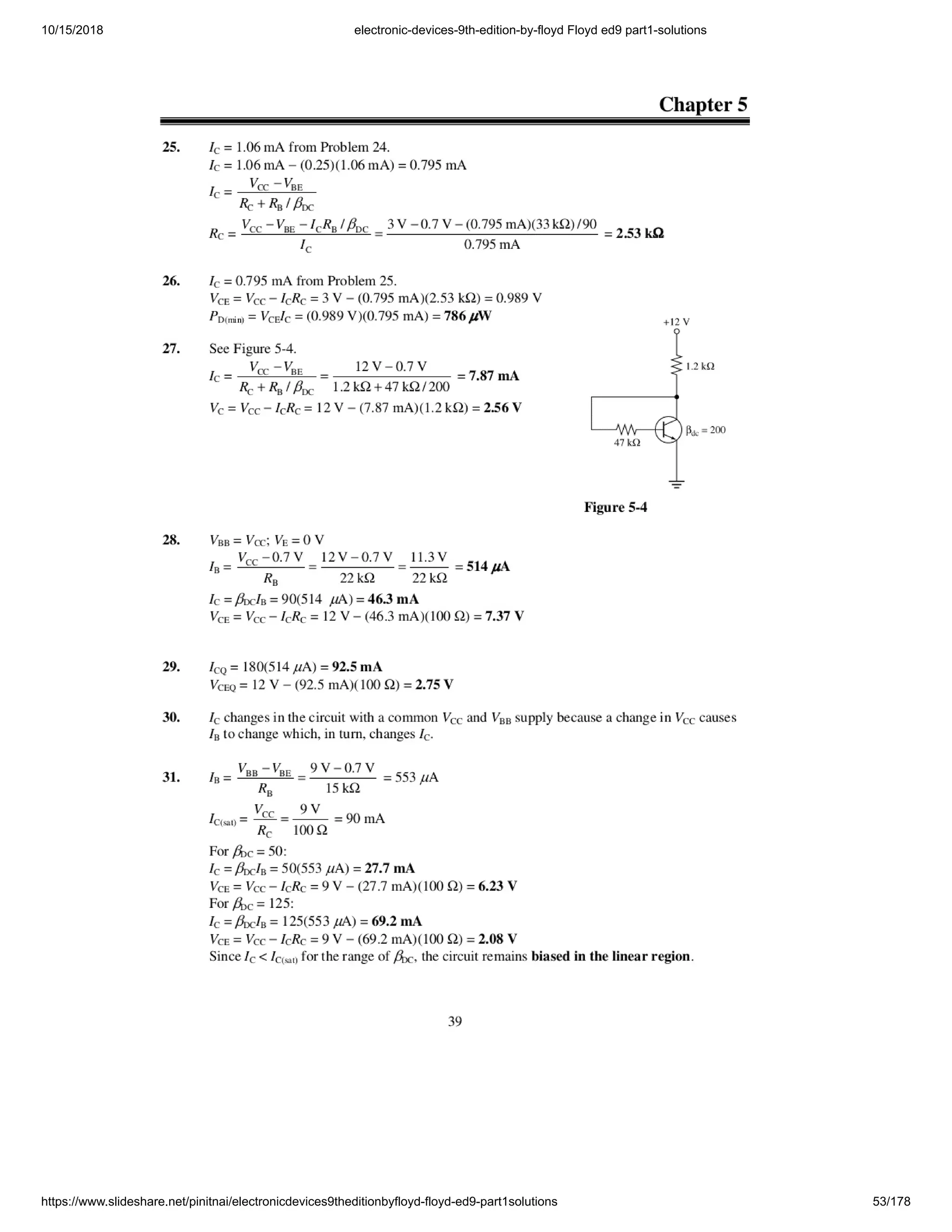 Electronic devices-9 e-floyd-solutions | PDF