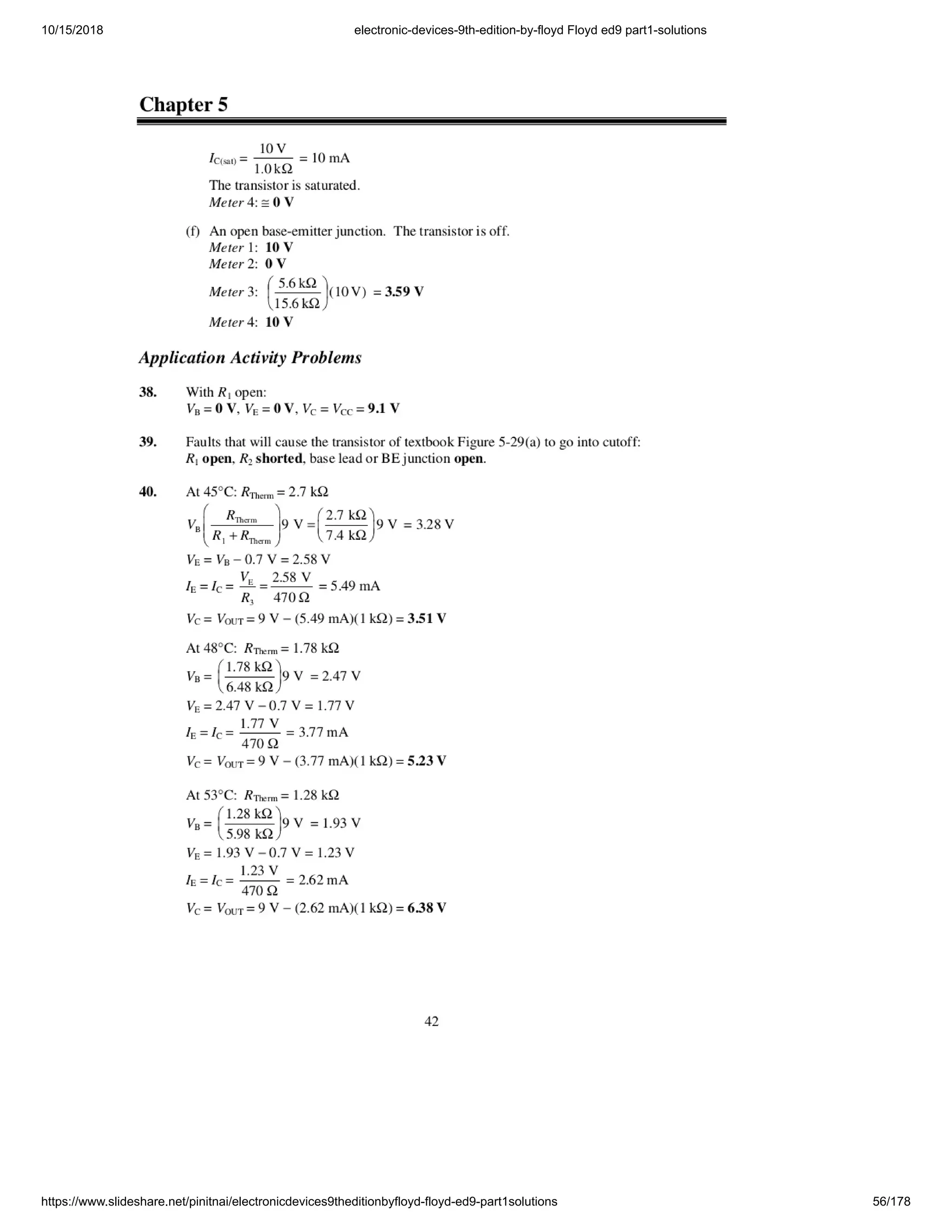 Electronic devices-9 e-floyd-solutions | PDF