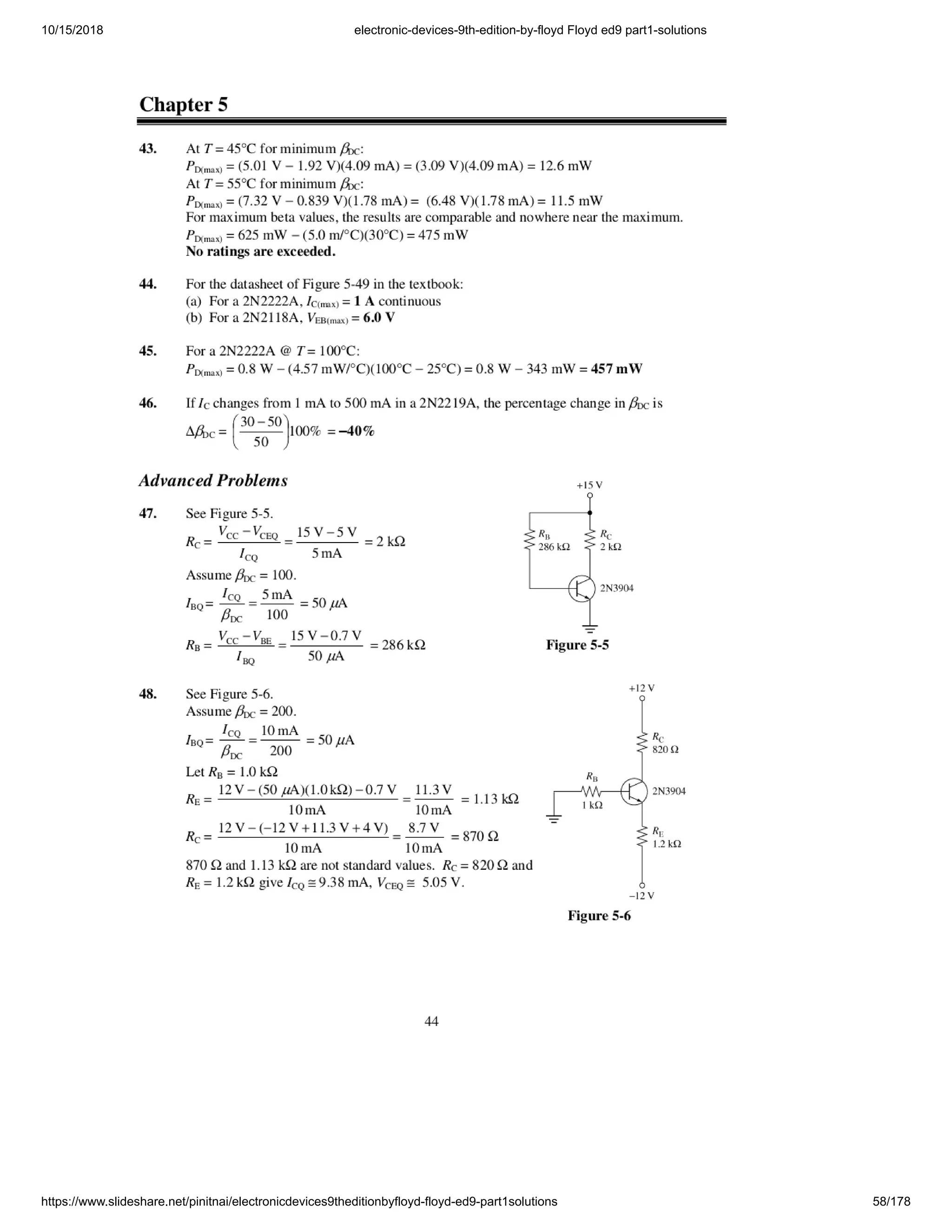 Electronic devices-9 e-floyd-solutions | PDF