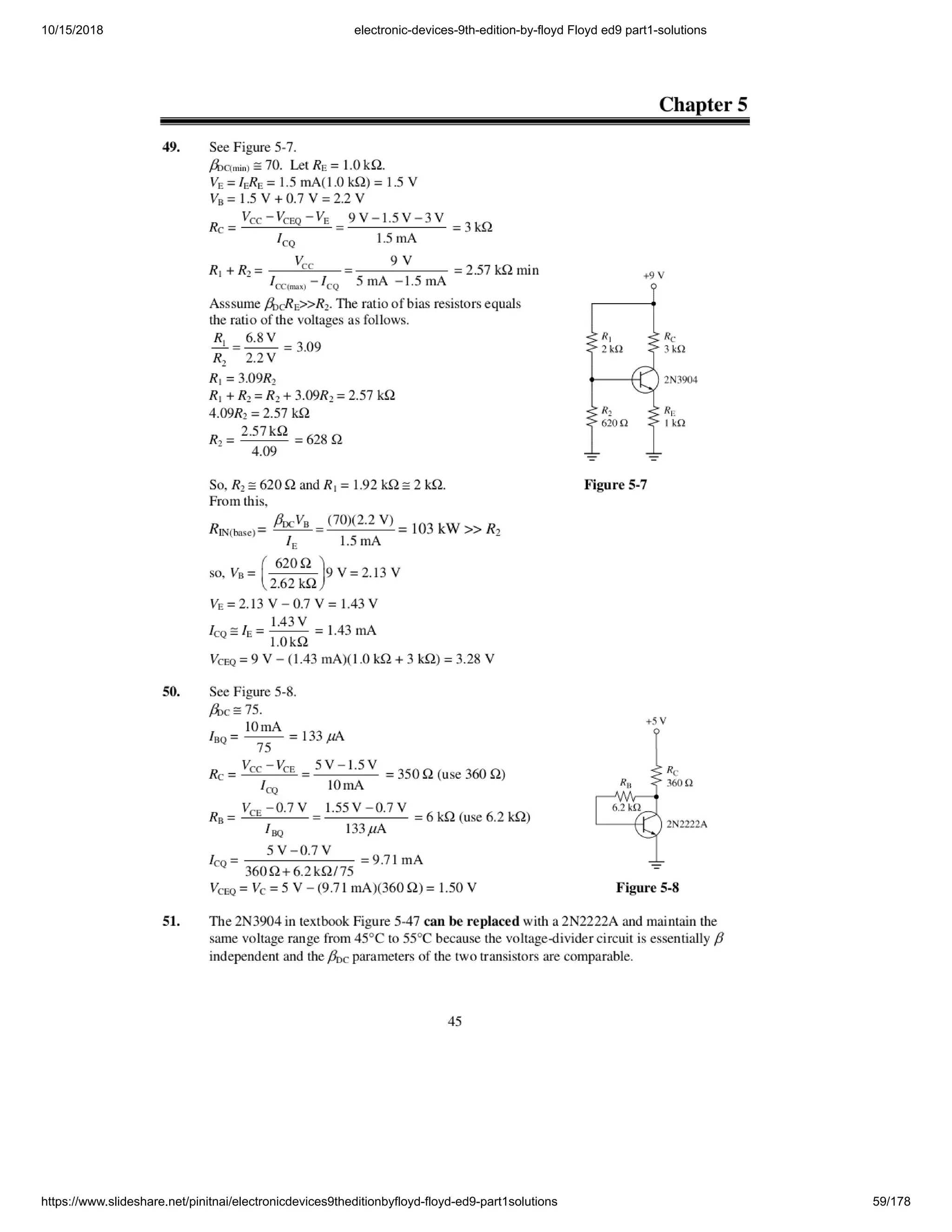Electronic devices-9 e-floyd-solutions | PDF