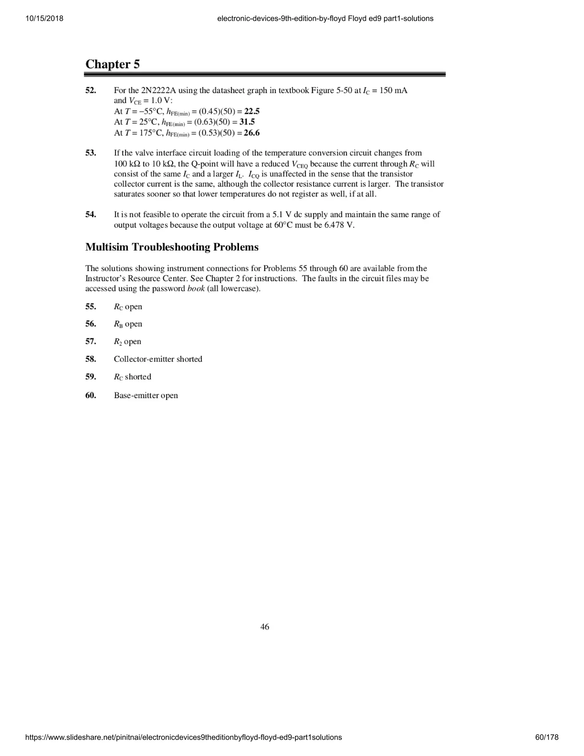 Electronic devices-9 e-floyd-solutions | PDF