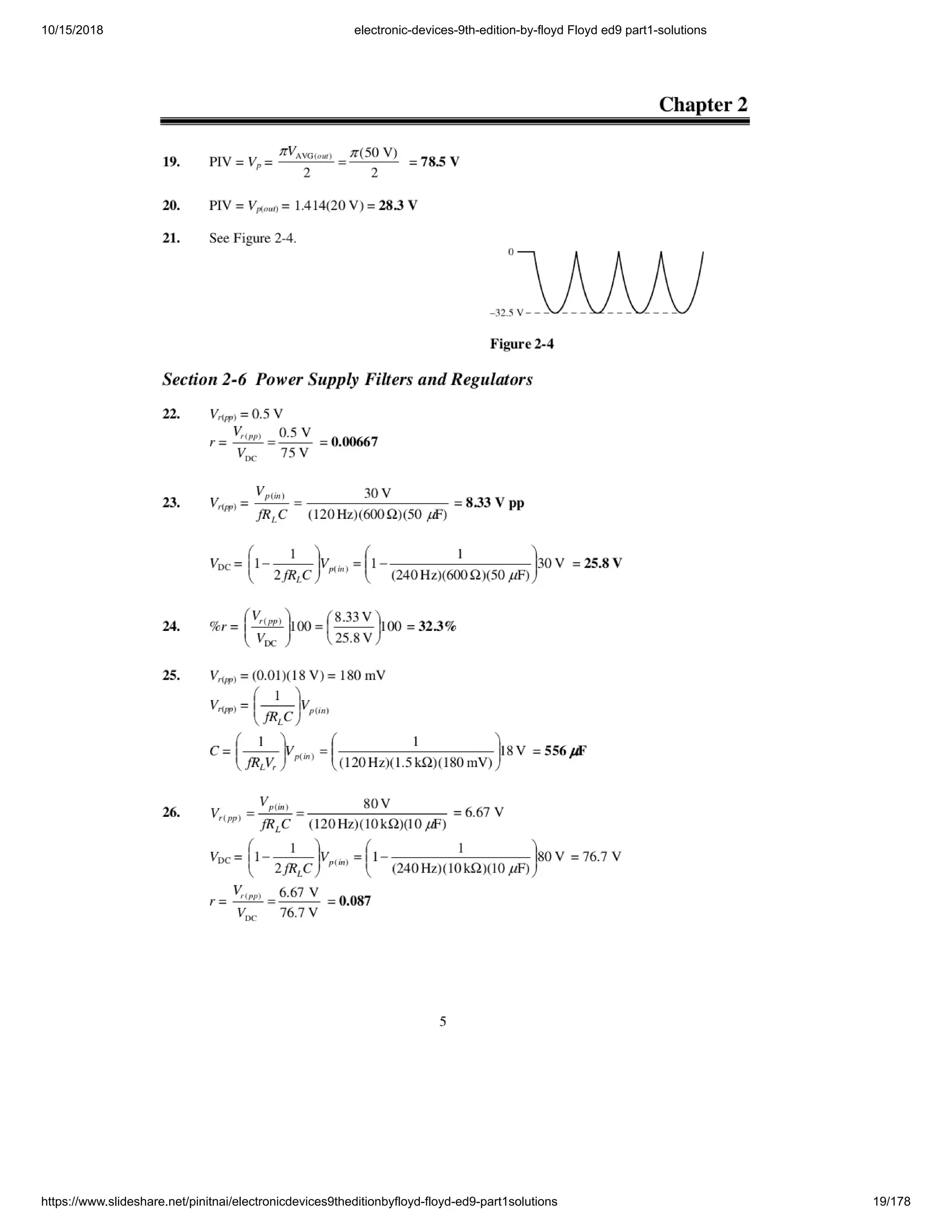 Electronic devices-9 e-floyd-solutions | PDF