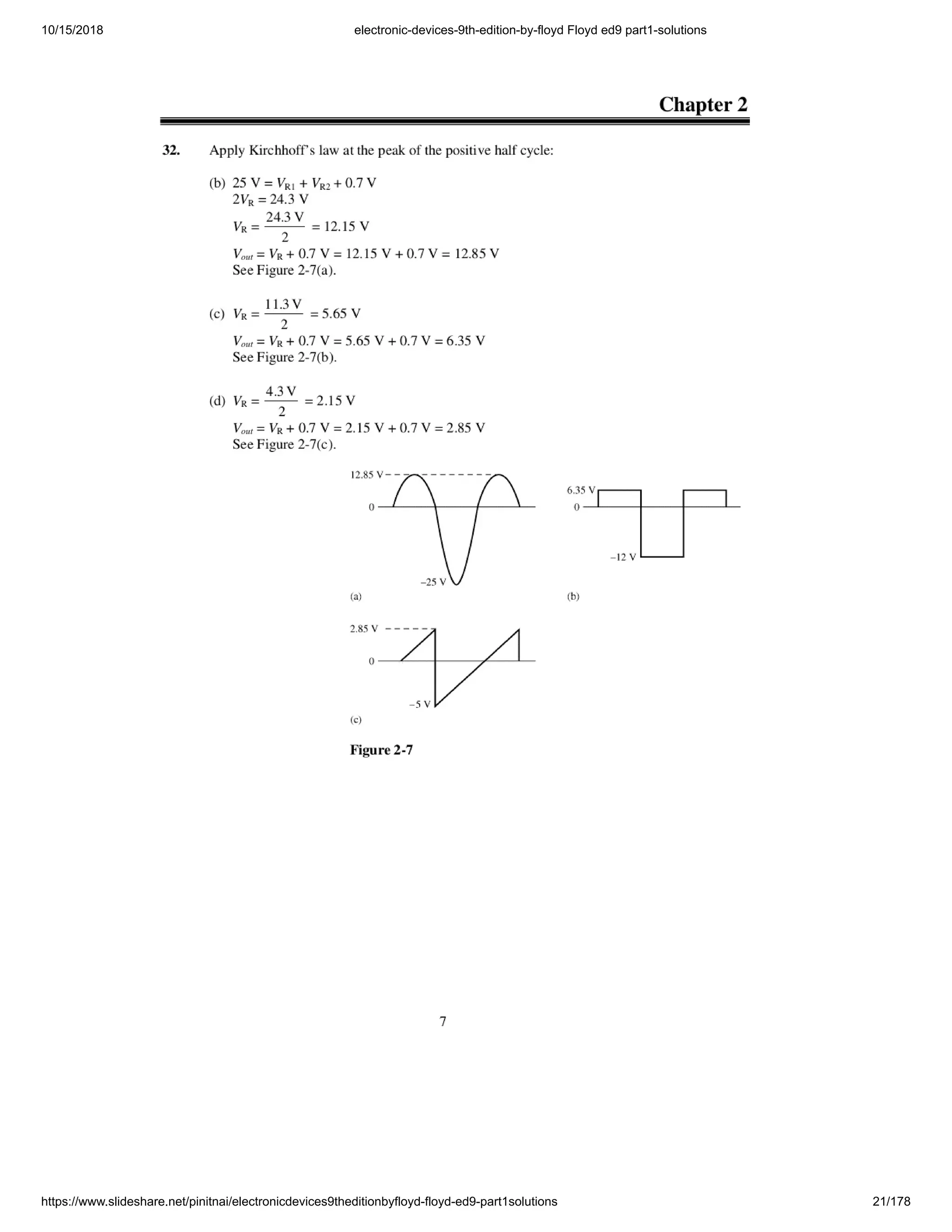 Electronic devices-9 e-floyd-solutions | PDF