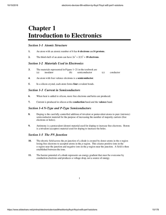 Electronic devices-9 e-floyd-solutions | PDF | Consumer Electronics ...