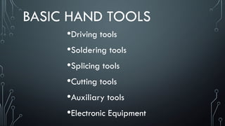 Electronic-Hand-Tools-1.pptxhwhwhwwuwheheheue | PPTX