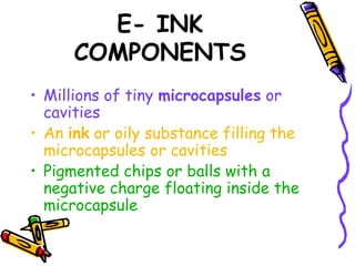 Electronic ink-1200089762714665-3 | PPT