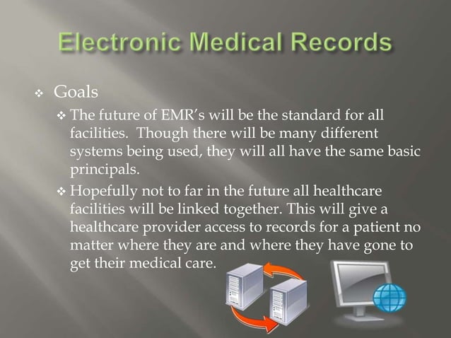 Electronic Medical Record | PPTX | Healthcare Industry | Industries