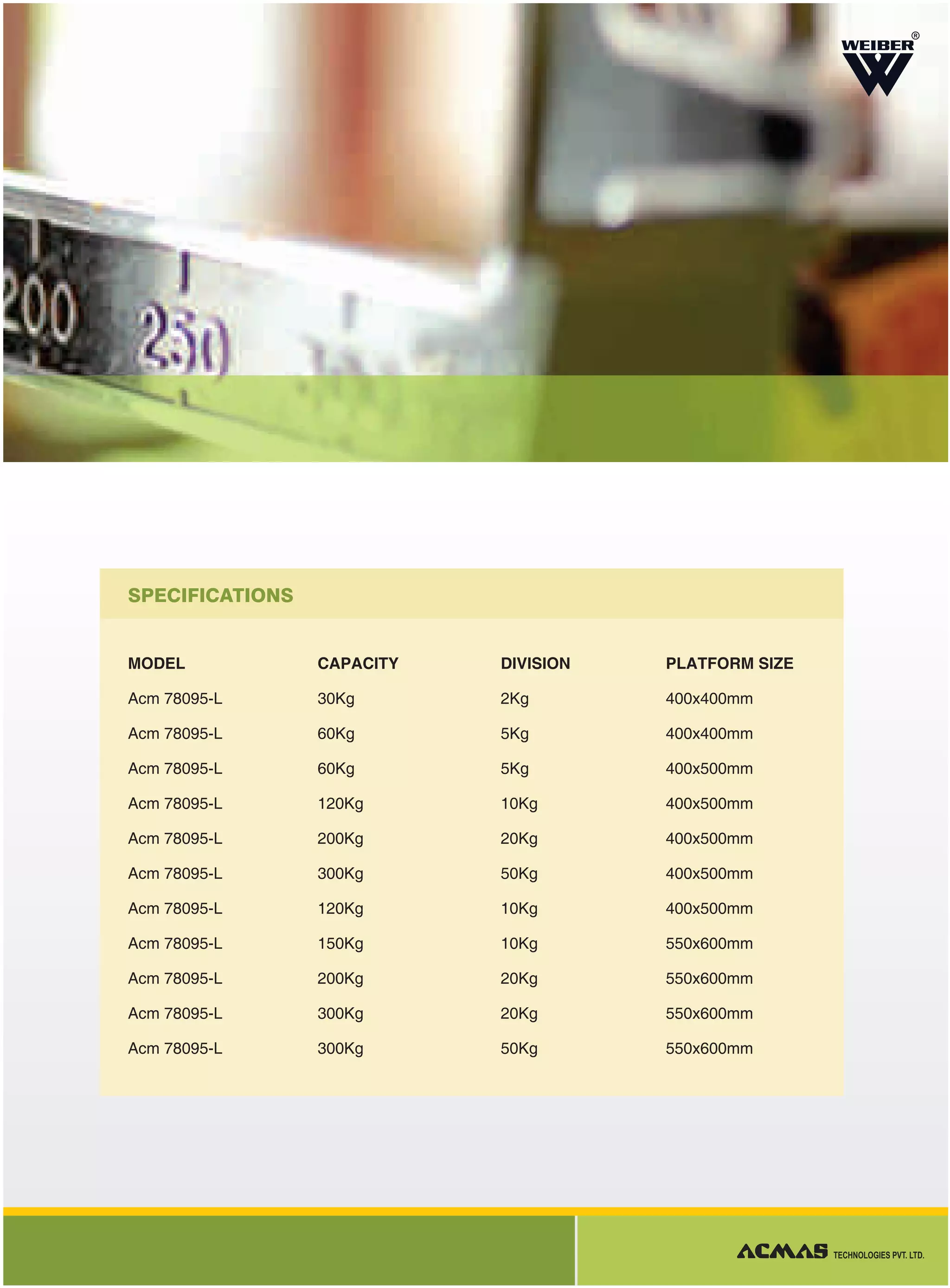 Electronic Platform Balance | PDF