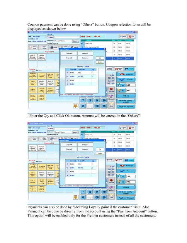 Electronic point-of-sale-software-manual-guide | PDF | Coupons and ...