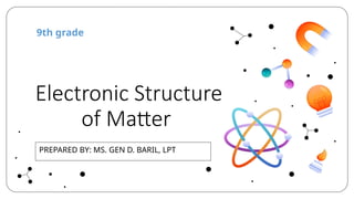ELECTRONIC-STRUCTURE-OF-MATTER.pptx MATTER | PPT