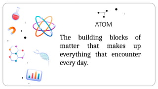 ELECTRONIC-STRUCTURE-OF-MATTER.pptx MATTER | PPT