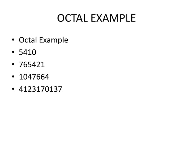 EASA Part 66 Module 5.2 : Numbering System | PPTX
