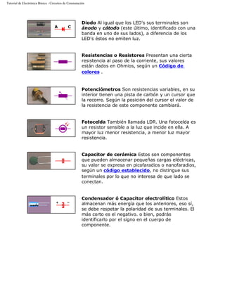 Electronica basica conceptos | PDF