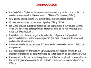 Electronica digital1 | PPTX