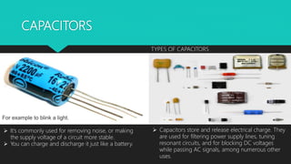 Basic Electronic and components. | PPTX