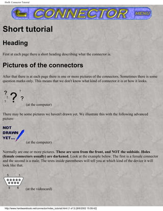 Electronics & computing - All connectors | PDF