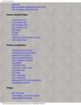 Electronics & computing - All connectors | PDF | Computer Peripherals | Computing