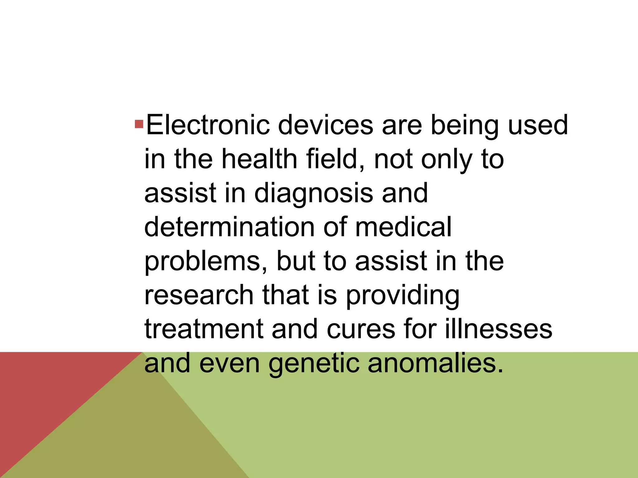 Electronic appliances | PPTX