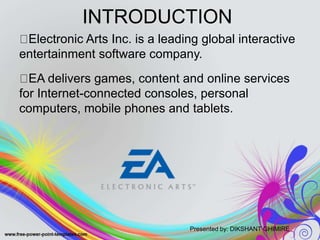 Electronic art swot analysis | PPT