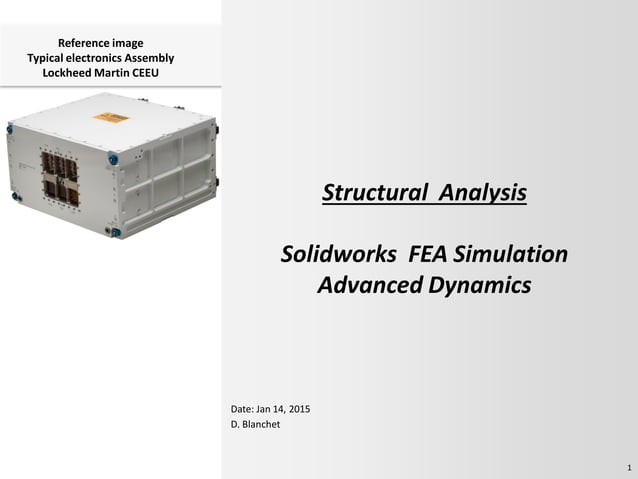 Electronic assembly structural analysis | PPT